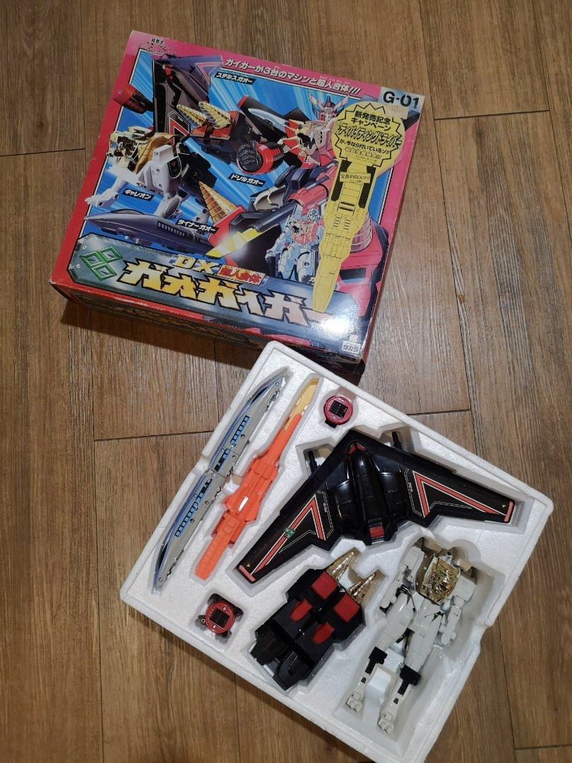 Vintage 1990s Takara Brave Yuusha Gaogaigar King of Braves DX G-01 ...