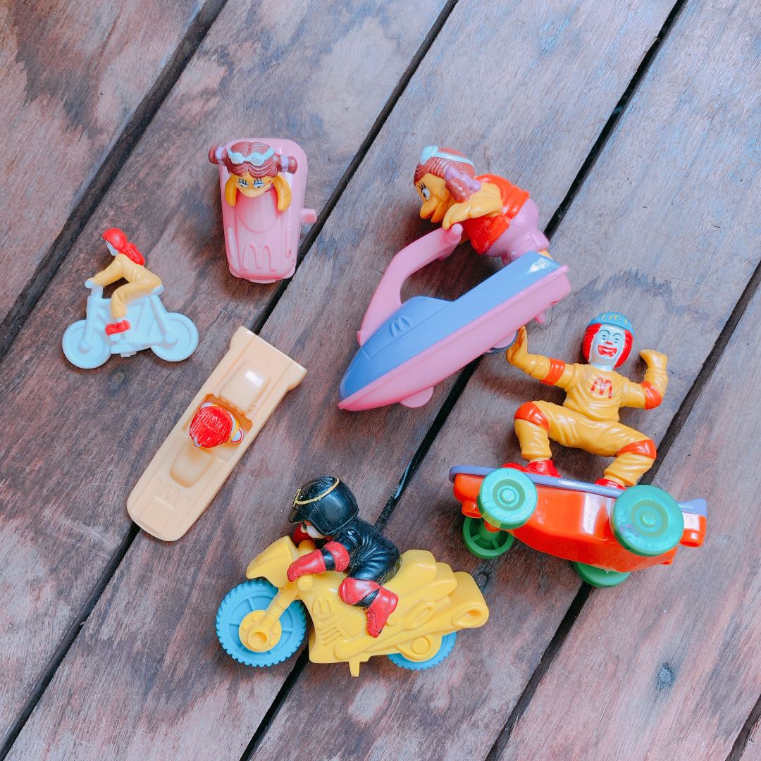 Vintage McDonald's Collectible Toys (4), Hobbies & Toys, Memorabilia ...