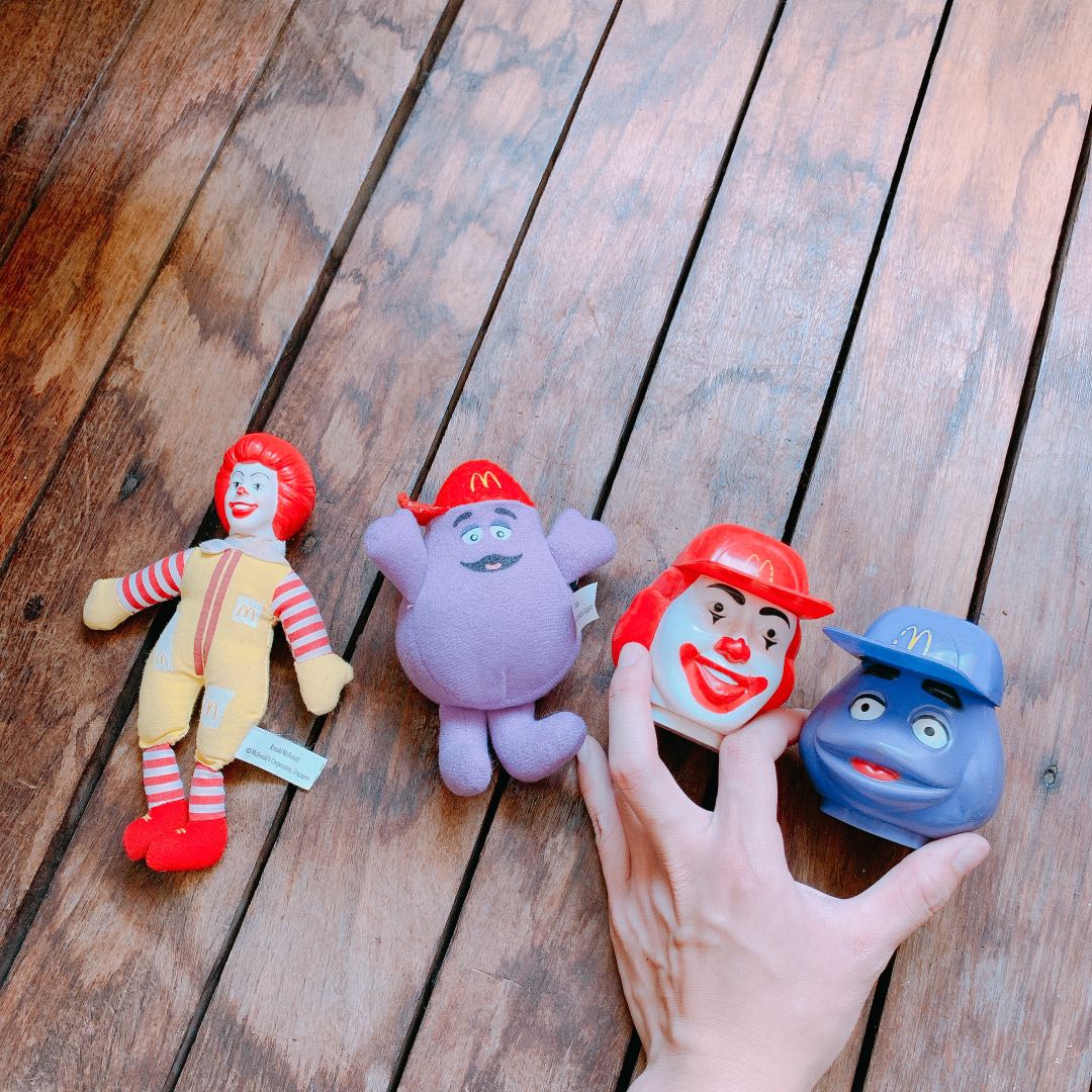 Vintage McDonald's Collectible Toys (6), Hobbies & Toys, Memorabilia ...