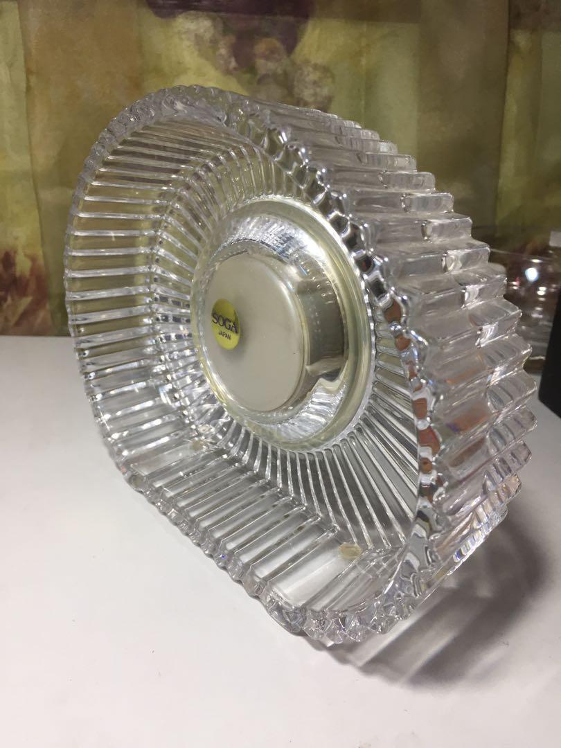 Vintage Soga Japan 8.25 inches Crystal Quartz Clock good working ...