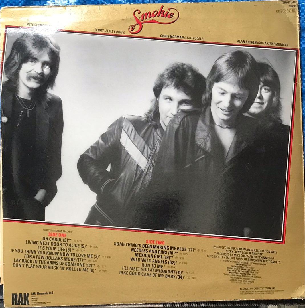 Vinyl Record Smokie The Very Best Of Smokie Hobbies And Toys Music And Media Vinyls On Carousell