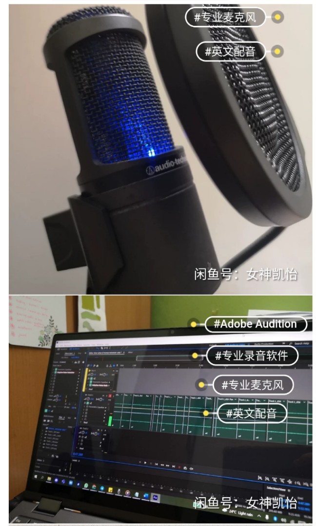 Voice over in English Malay Chinese Mandarin voiceover voice-over ...