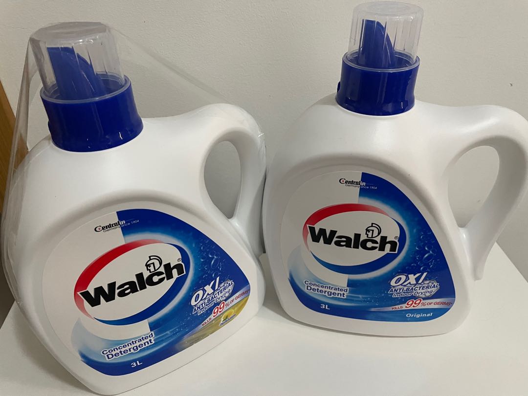 Walch Antibacterial Concentrated Laundry Detergent 3L, Beauty ...