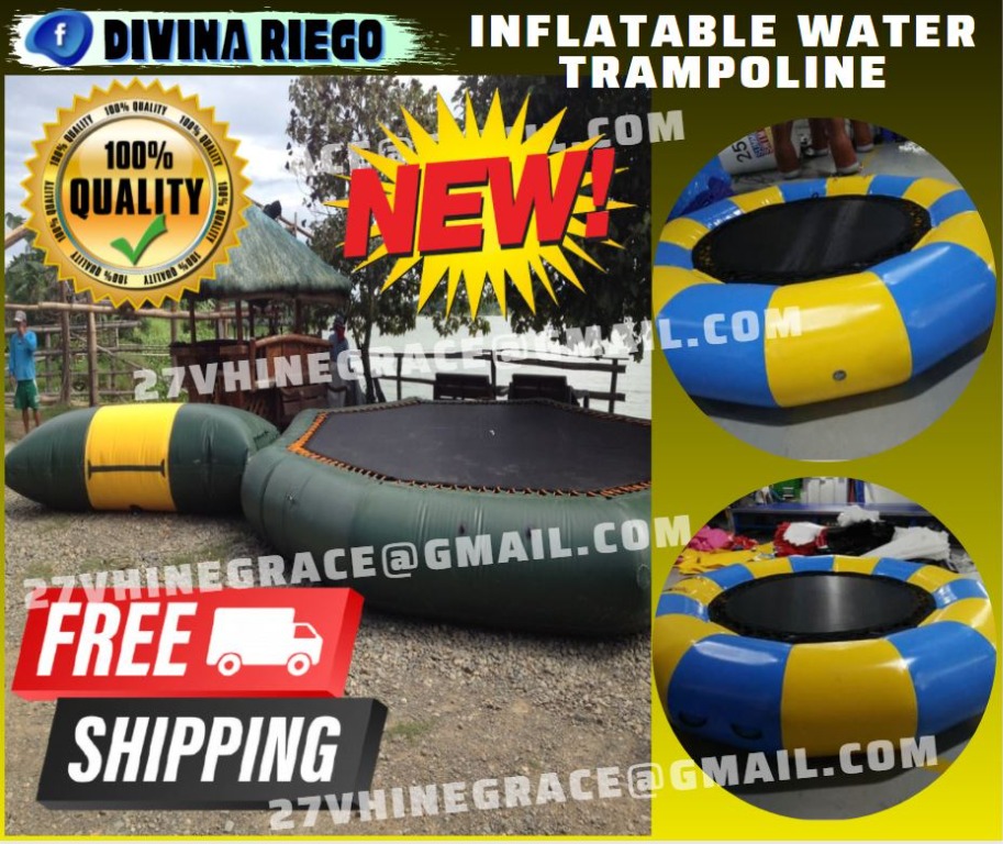Water Trampoline Inflatable Boat 1005 Good Quality, Sports Equipment ...