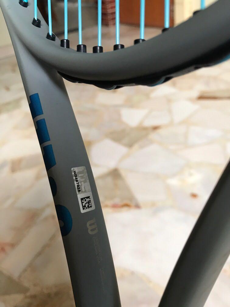 Wilson Blade 98 V7 Roland Garros L3 Tennis Racket, Sports Equipment ...