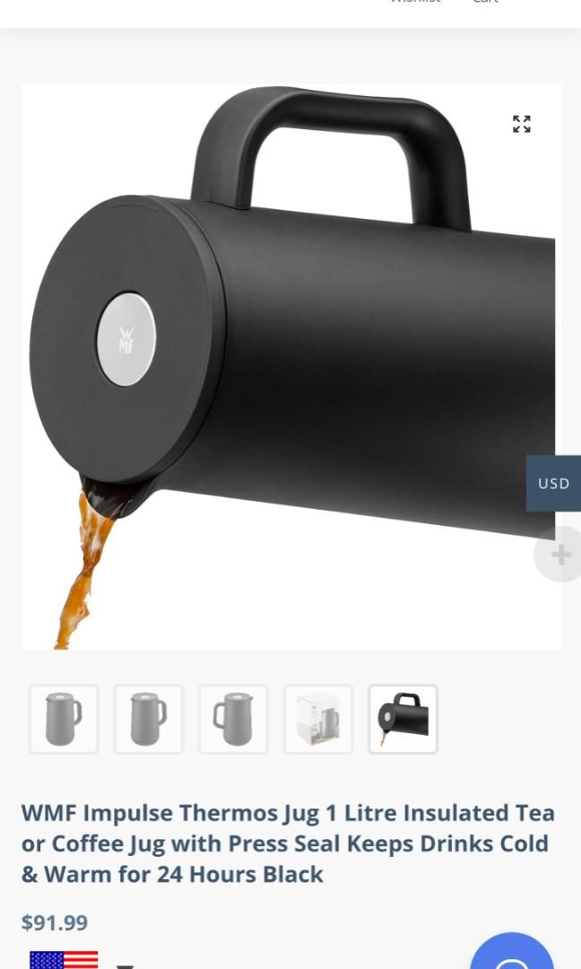 WMF thermal flask 1L, TV & Home Appliances, Kitchen Appliances, Other ...