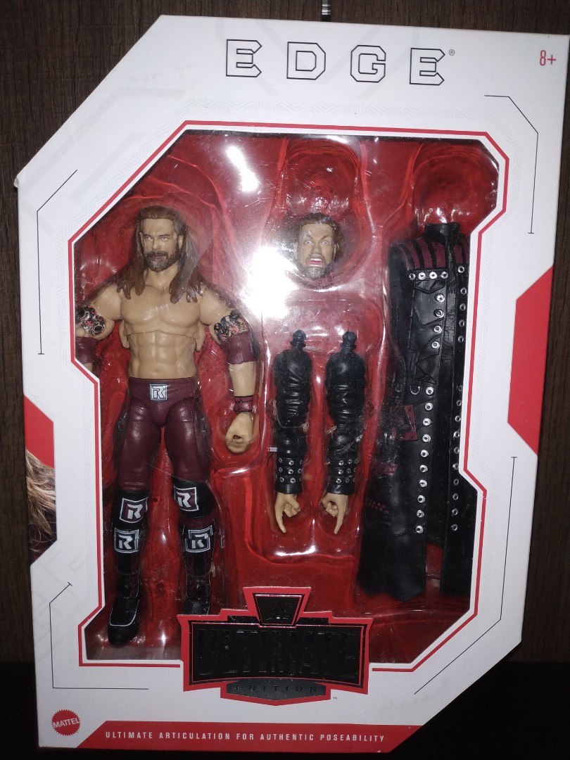WWE Ultimate Edition Edge, Hobbies & Toys, Toys & Games on Carousell