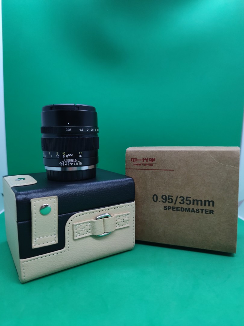 Zhongyi 35mm F0.95 Speedmaster for Fuji X mount, Photography, Lens ...