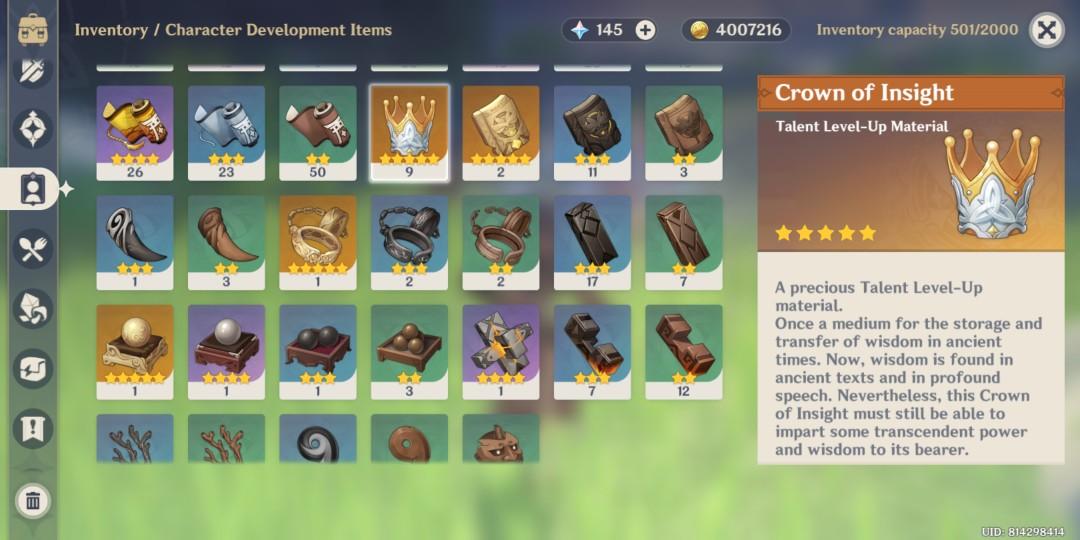 #15 [ADVENTURE RANK 56 ASIA GANYU WITH AMOS, BAAL, DILUC WITH WOLF'S ...