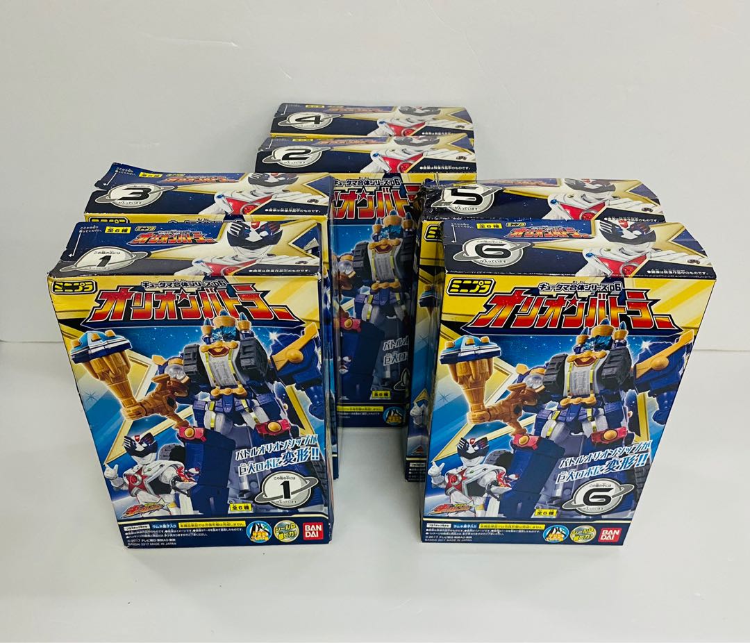宇宙戰隊 合體變形 06 獵戶航行者 Orion Voyager 模型 食玩 盒蛋 旦 共6款 Bandai 全新, 興趣及遊戲, 玩具 ...