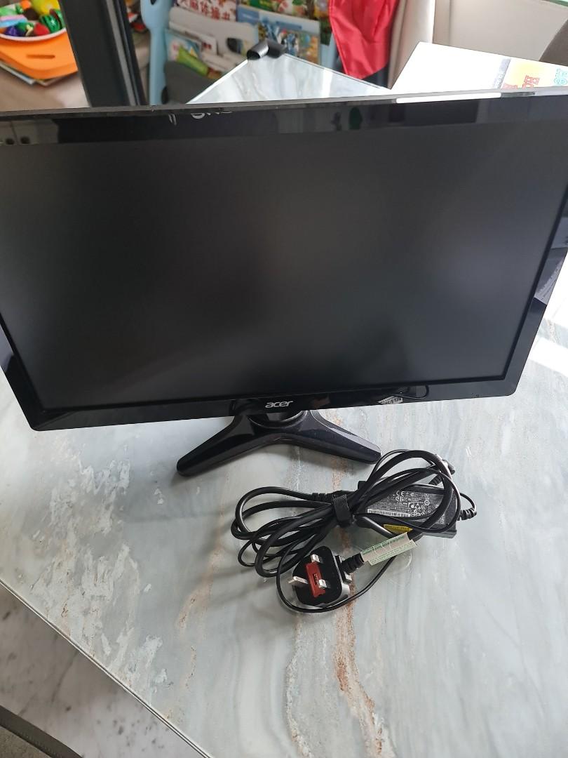 Acer monitor G206HQL, Computers & Tech, Parts & Accessories, Monitor ...