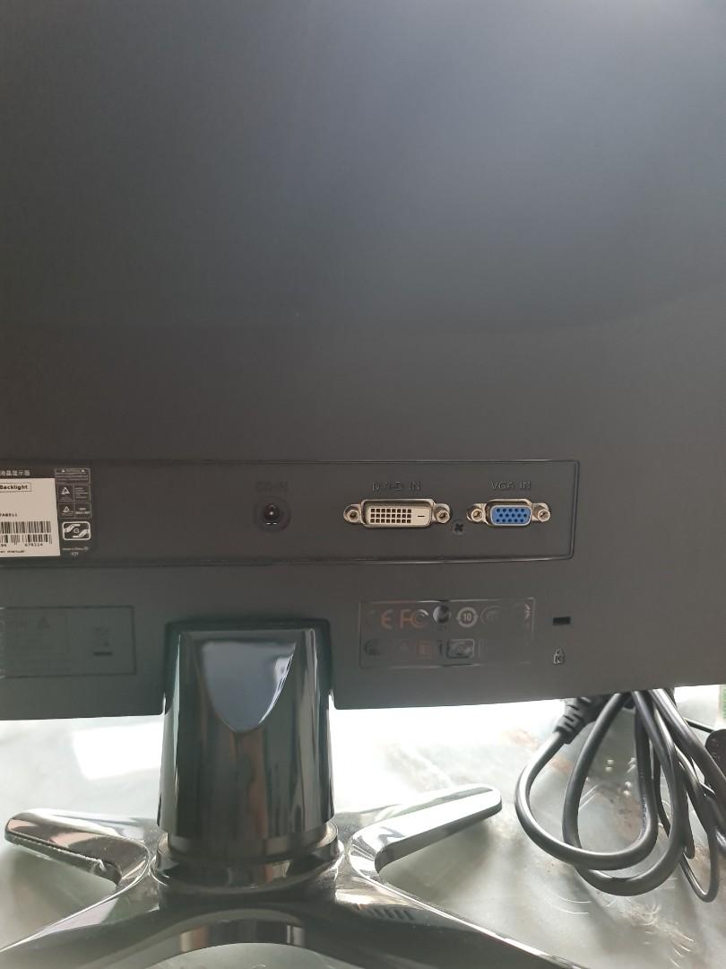 Acer monitor G206HQL, Computers & Tech, Parts & Accessories, Monitor ...