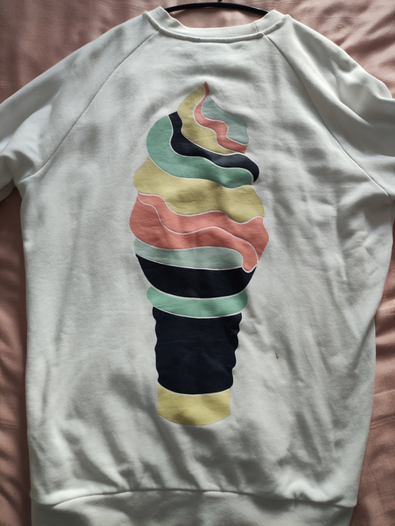 (RARE) Adidas Ice Cream Crew Sweater, Men's Fashion, Coats, Jackets and ...