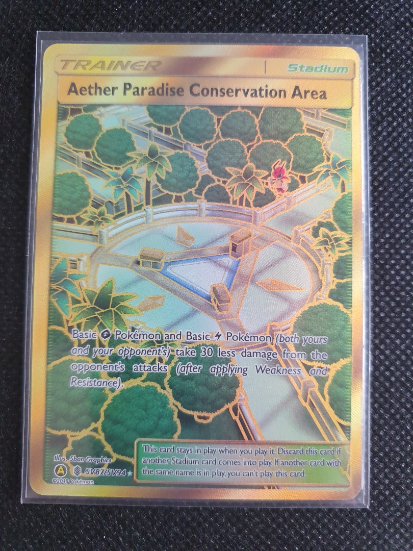 Aether Paradise Conservation Area - Full Art - Pokemon TCG, Hobbies ...