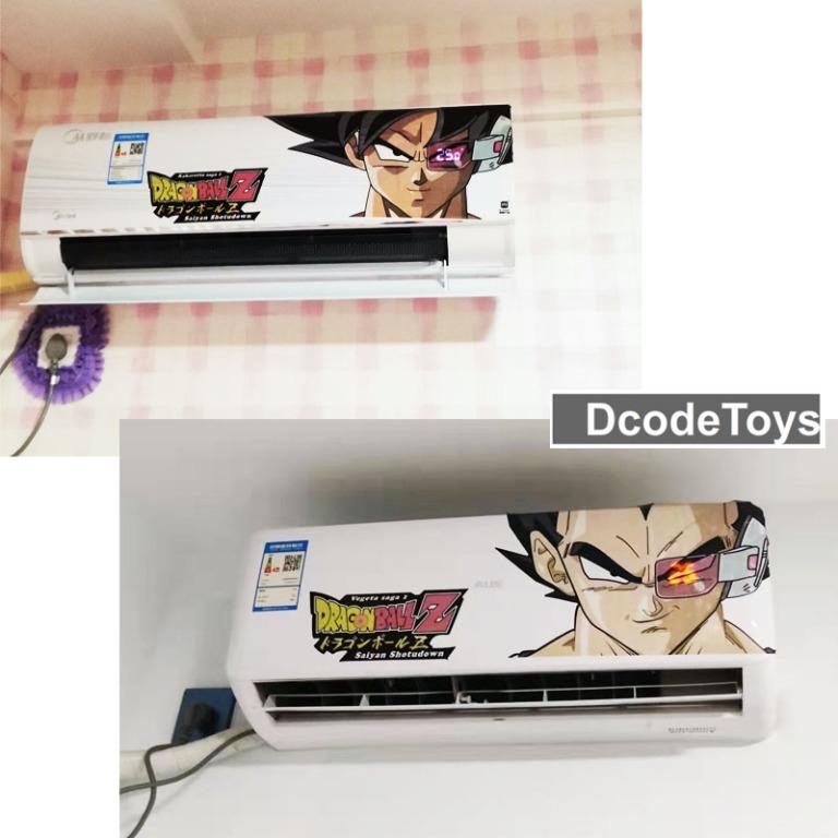 Aircond Sticker Dragon Ball Goku Vegeta / Naruto Itachi Uchiha - not ...
