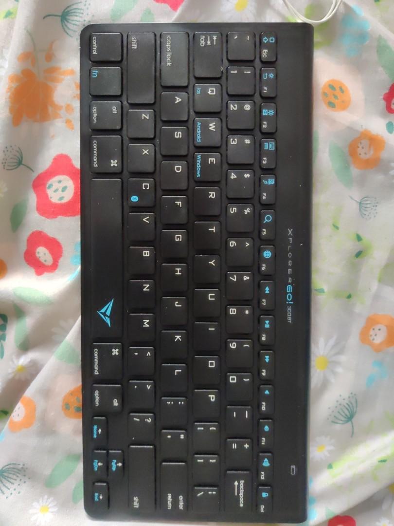 Alcatroz Wireless Keyboard, Computers & Tech, Parts & Accessories, Computer Keyboard on Carousell