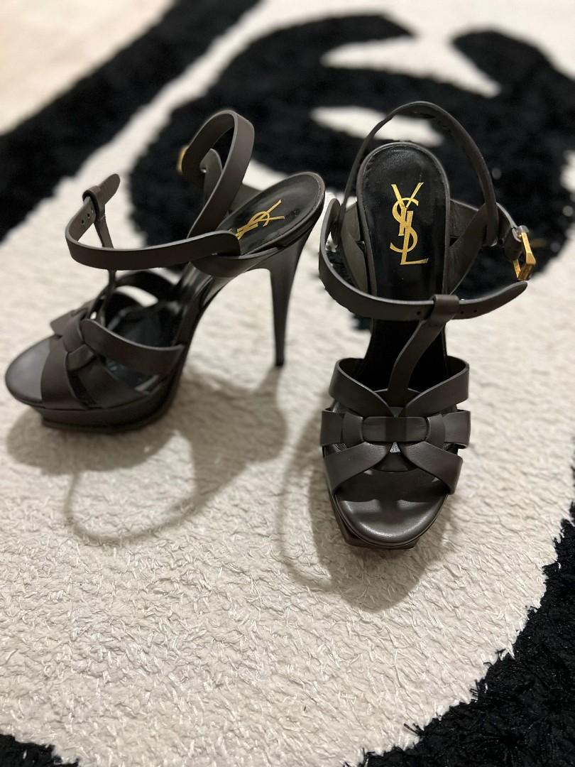 Authentic YSL Tribute high heel sandals, Women's Fashion, Footwear ...