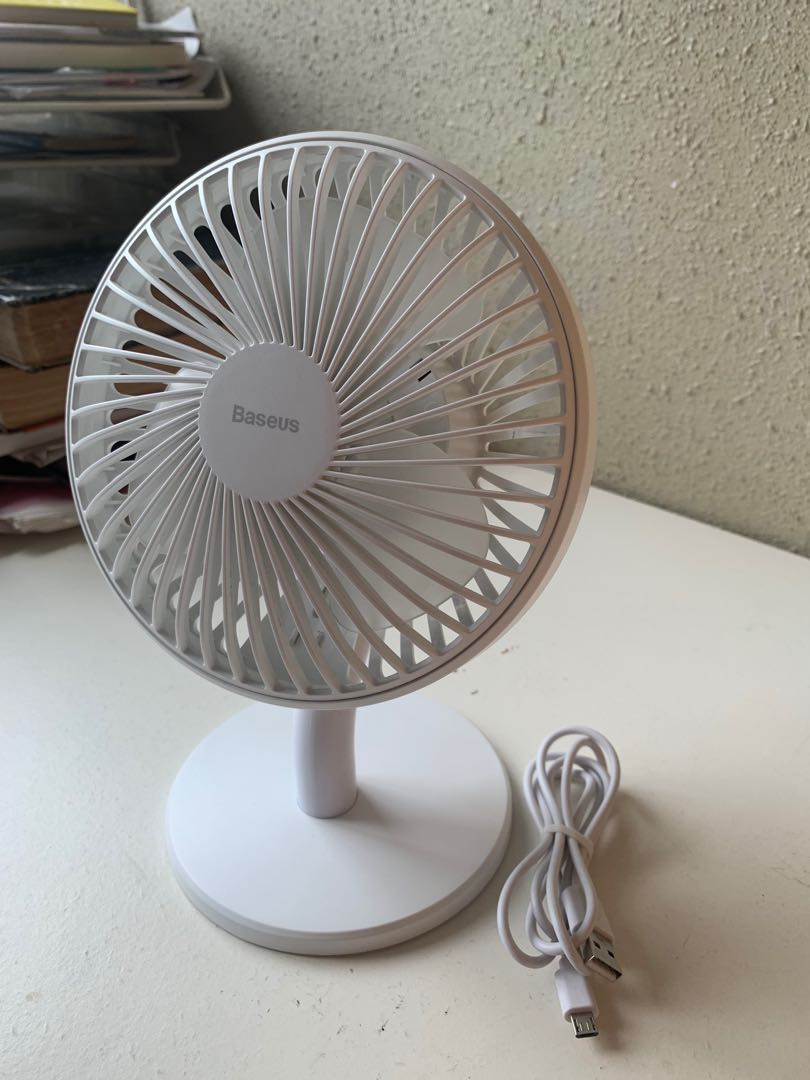 Baseus Portable Mini Fan, Furniture & Home Living, Lighting & Fans ...