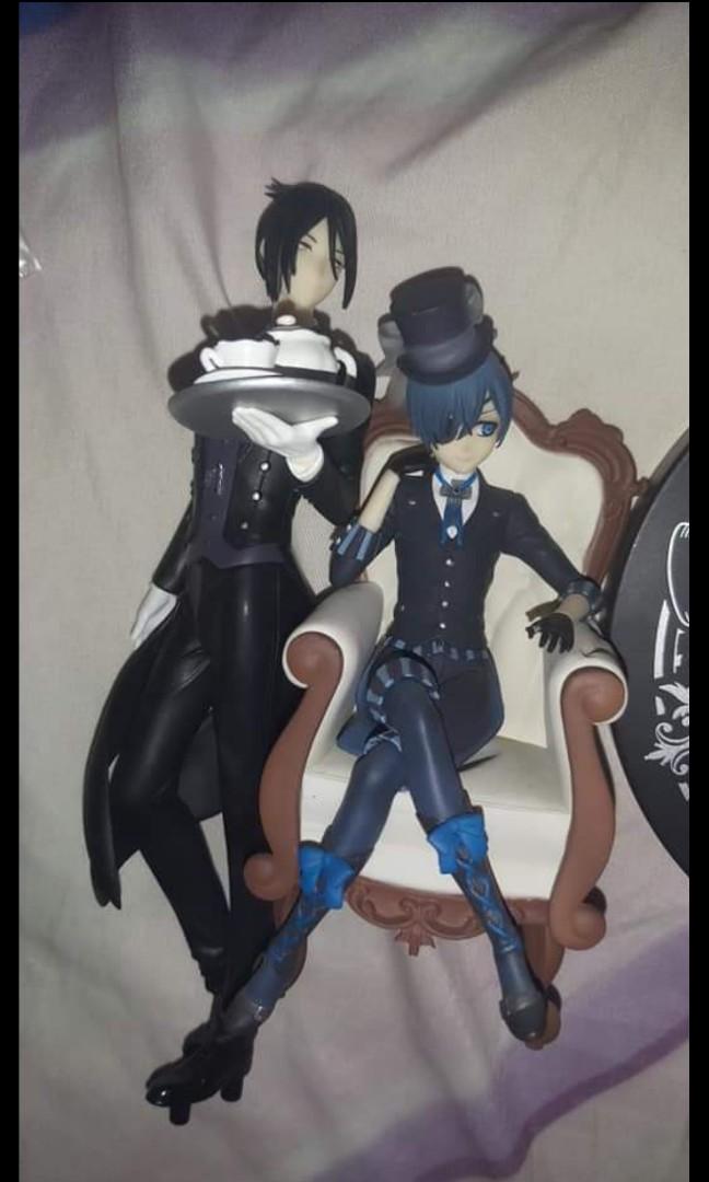 Black butler kuroshitsuji figure set, Hobbies & Toys, Toys & Games on ...