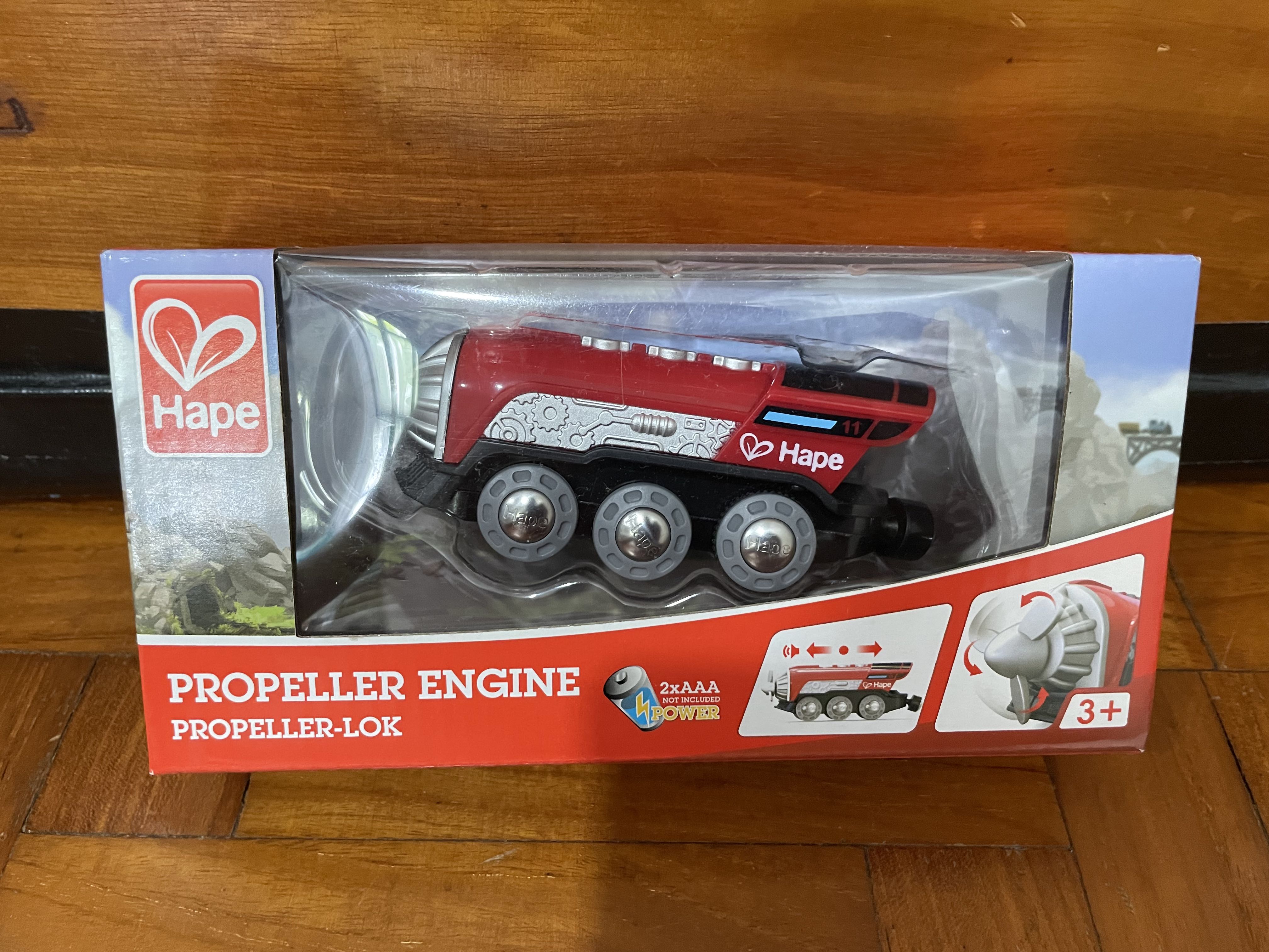 BNIB Hape Propeller Train, Hobbies & Toys, Toys & Games on Carousell