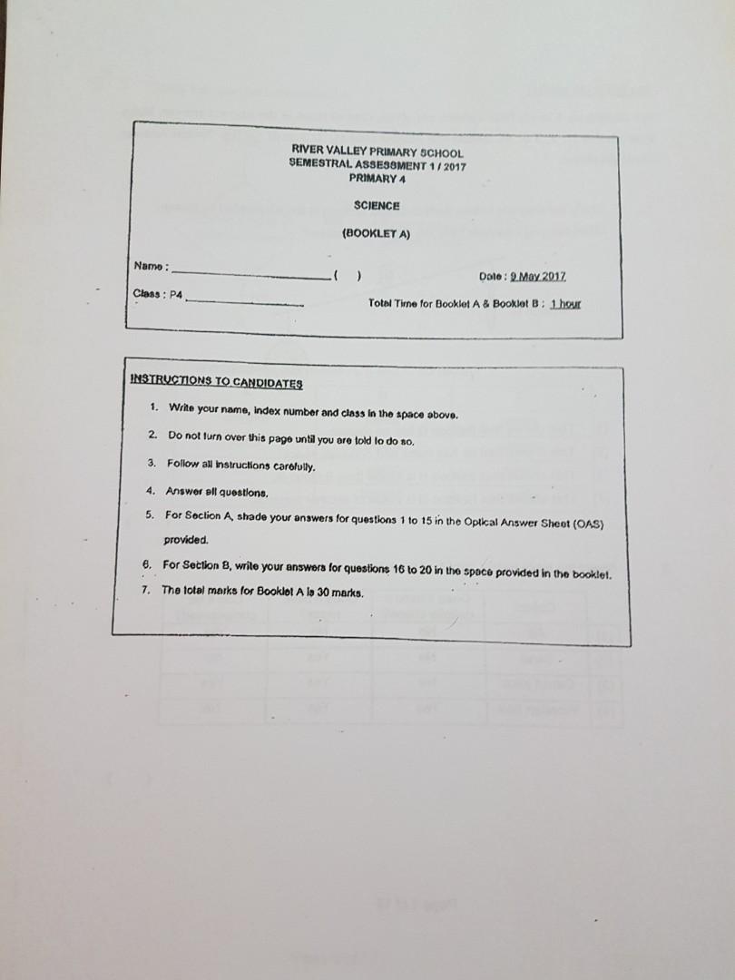 Brand New Top Schools P5 Chinese Past Years Exam Papers, Hobbies & Toys ...