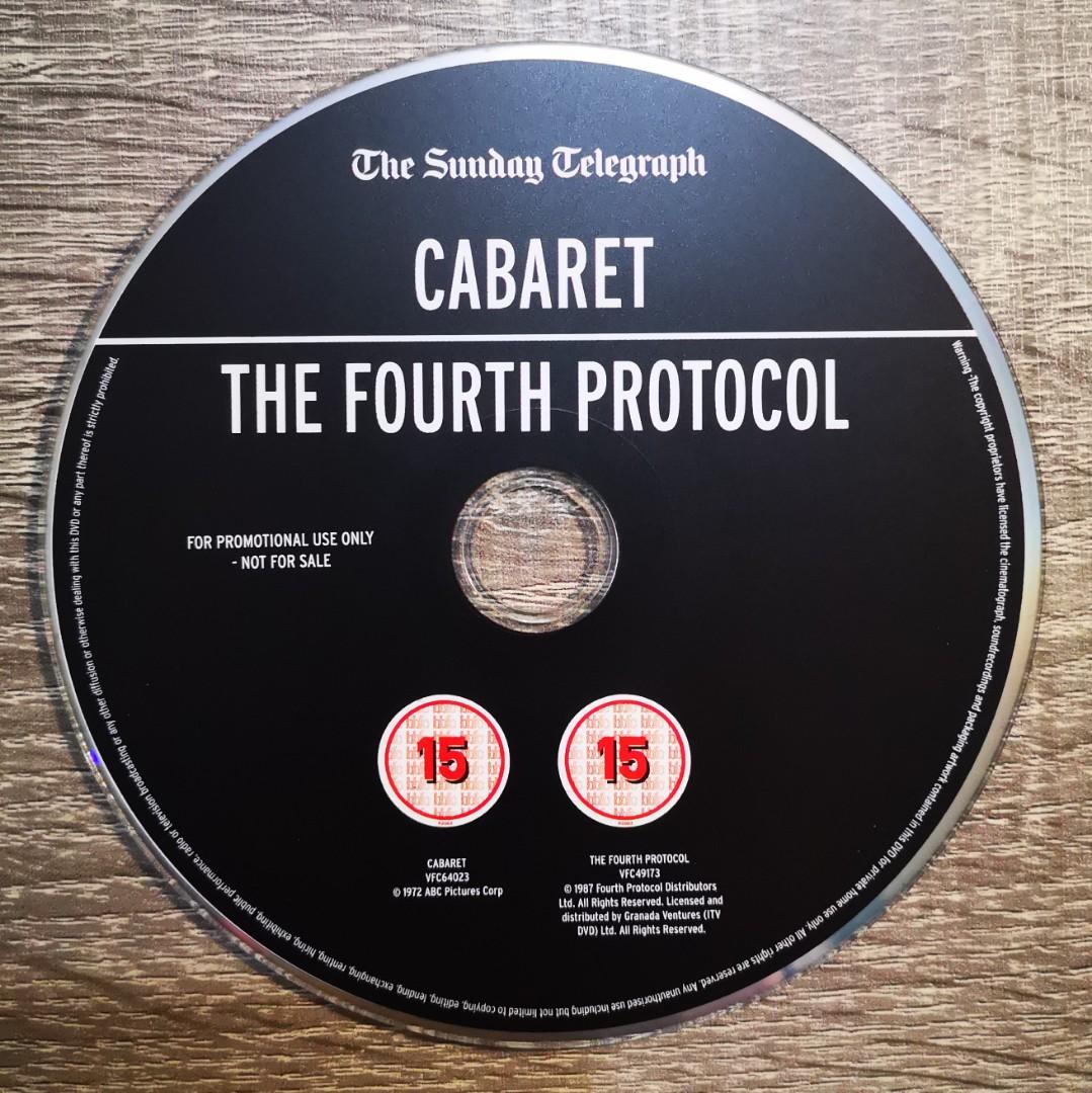 Cabaret & The Fourth Protocol DVD - Region 2, Hobbies & Toys, Music ...