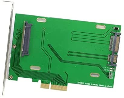 Cablecc PCI-E 3.0 x4 Lane to U.2 U2 Kit SFF-8639 Host Adapter for Intel Motherboard & 750 NVMe ...