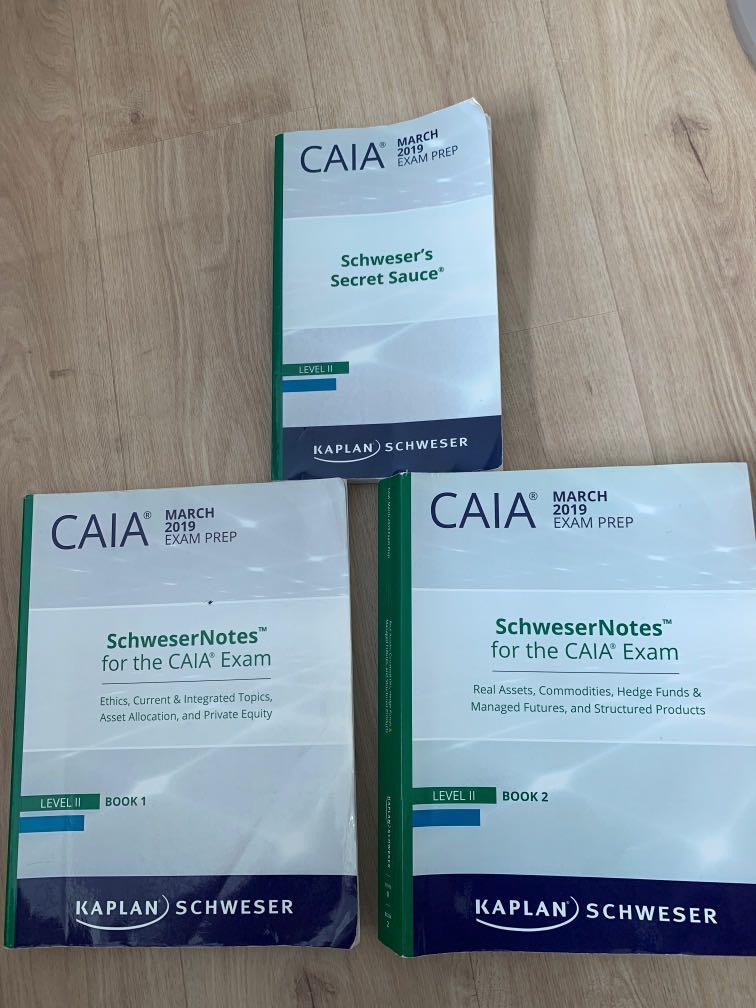 CAIA level II - March 2019 Schweser, Hobbies & Toys, Books & Magazines ...