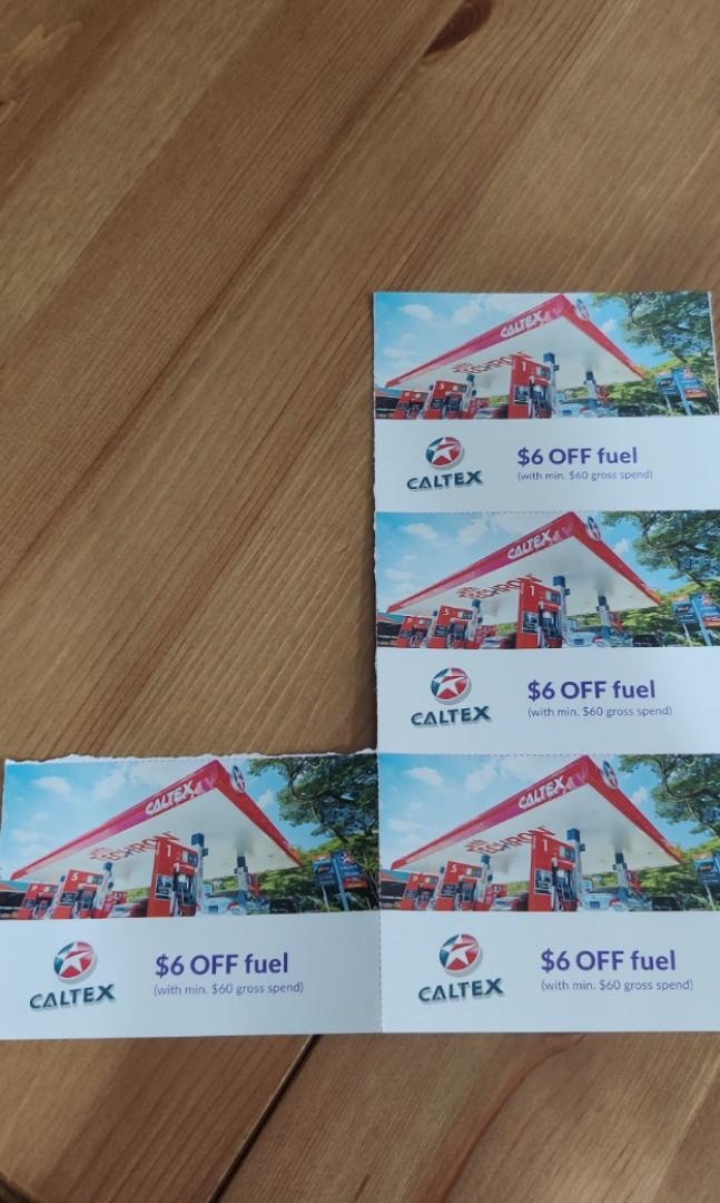 Caltex discount coupon, Hobbies & Toys, Travel, Travel Essentials ...