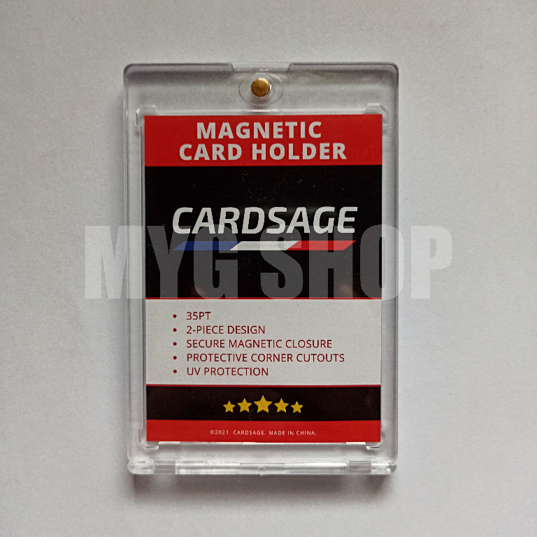 CardSage 35pt Magnetic Toploader / Card Holder, Hobbies & Toys ...