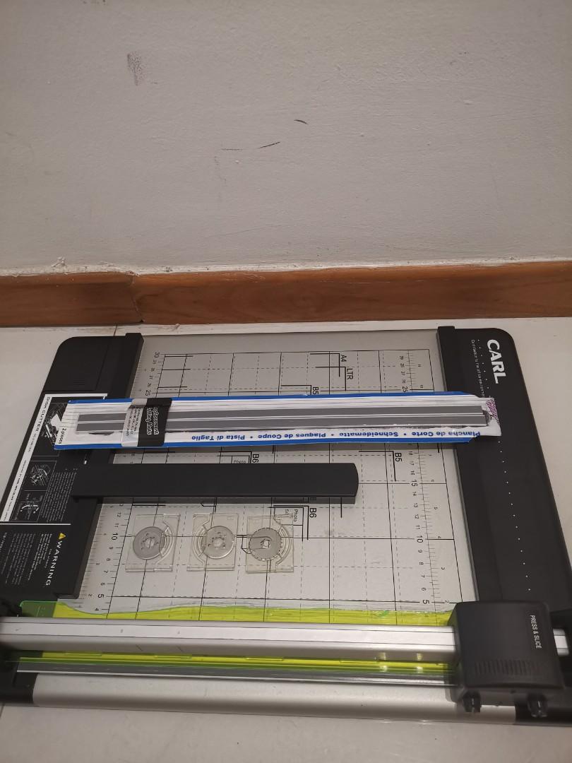 Carl Heavy Duty Rotary Paper Cutter / Trimmer DC-210N, Hobbies & Toys ...