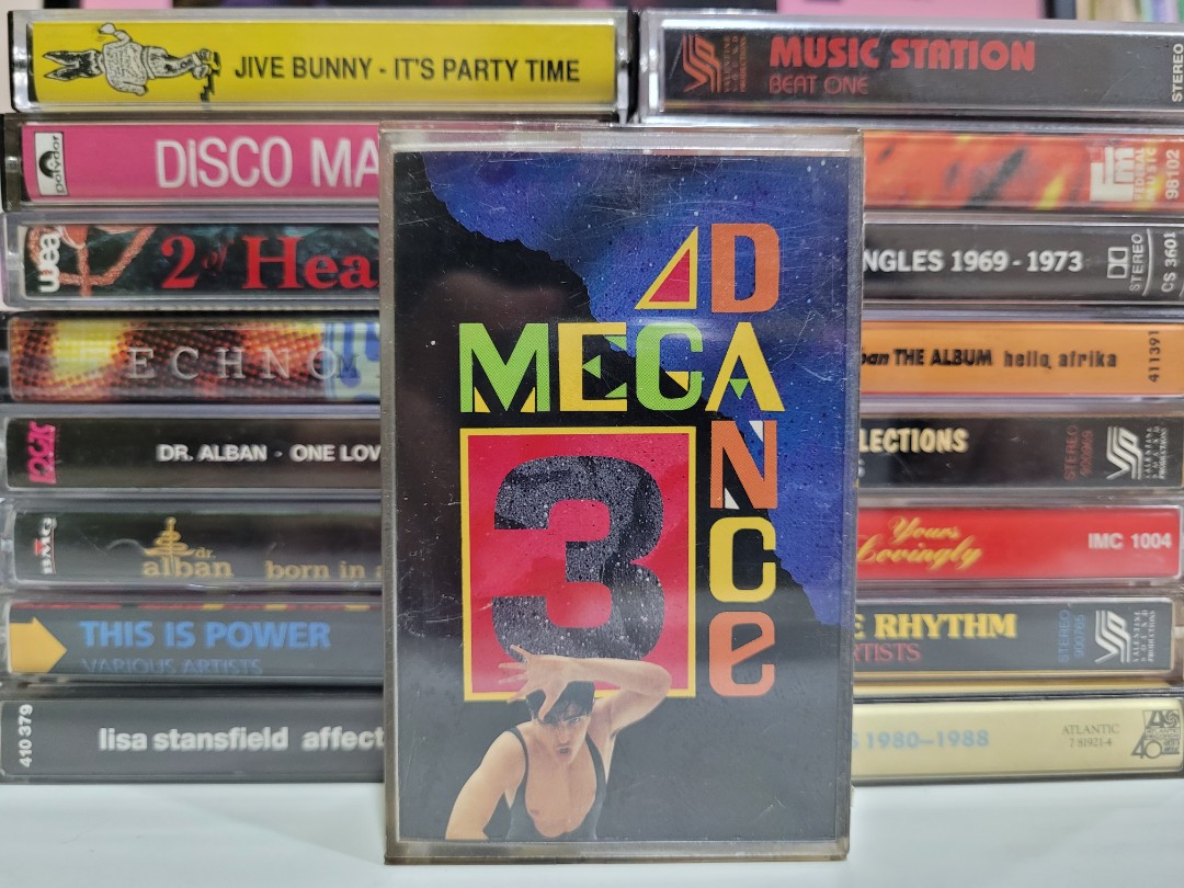 (Cassette) Mega Dance 3, Hobbies & Toys, Music & Media, CDs & DVDs on ...