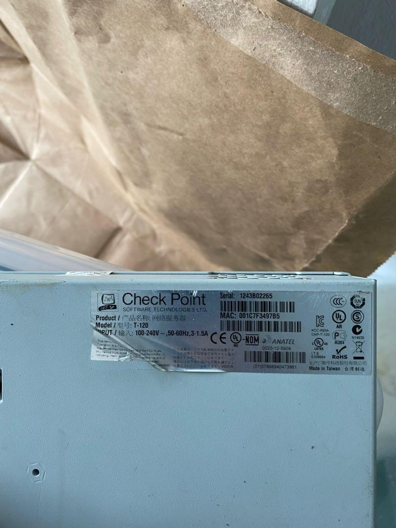 Check Point 4200 Appliance - Enterprise Security, Computers & Tech ...