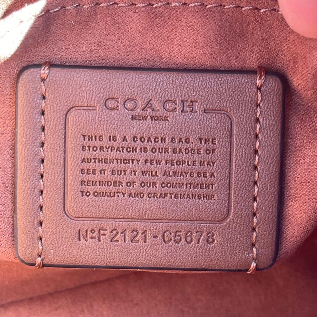 Coach Convertible Mini Backpack In Signature Canvas, Women's Fashion ...