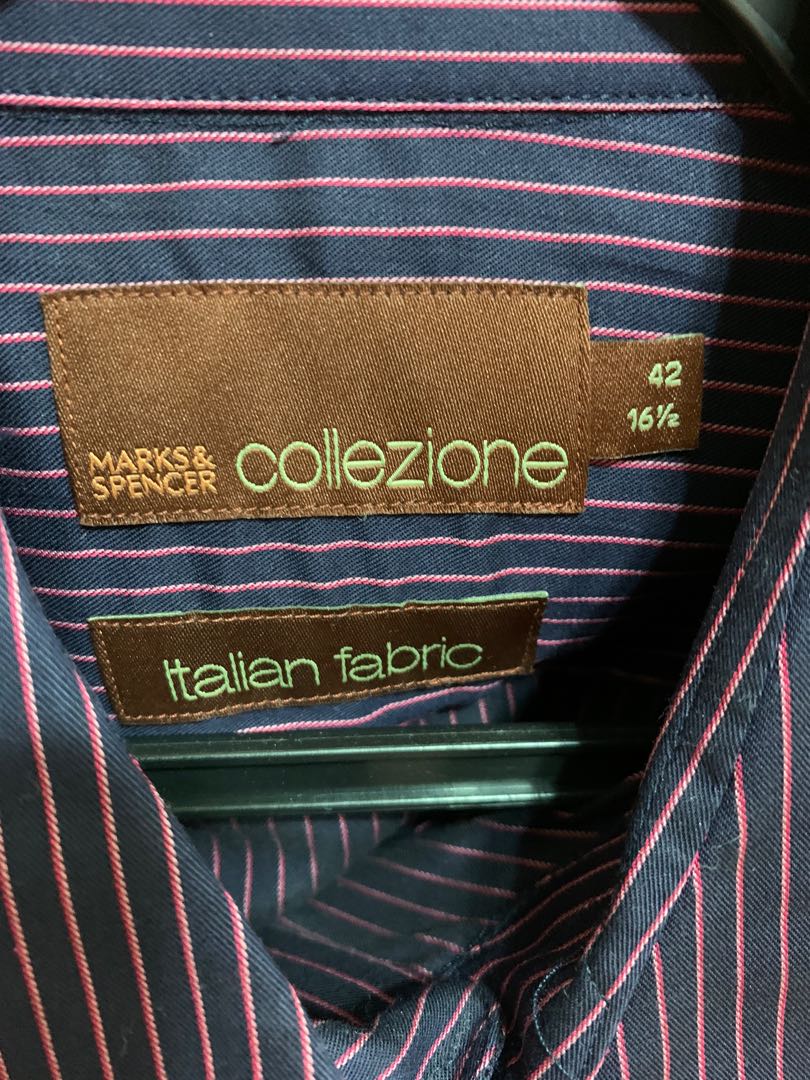 Collezoine - Italian Frabic, Men's Fashion, Tops & Sets, Formal Shirts ...