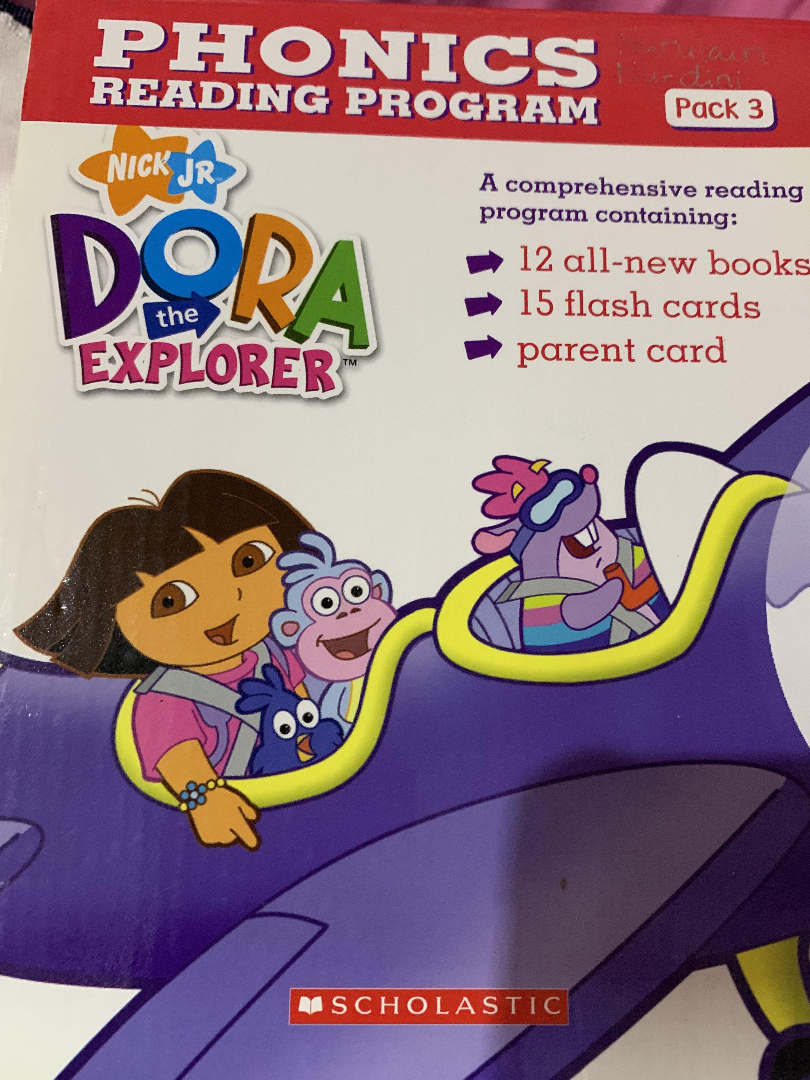 dora the explorer phonics book, Hobbies & Toys, Books & Magazines ...