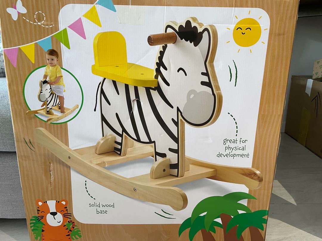 Mothercare Early Learning Centre Rocking Zebra, Babies & Kids, Infant ...