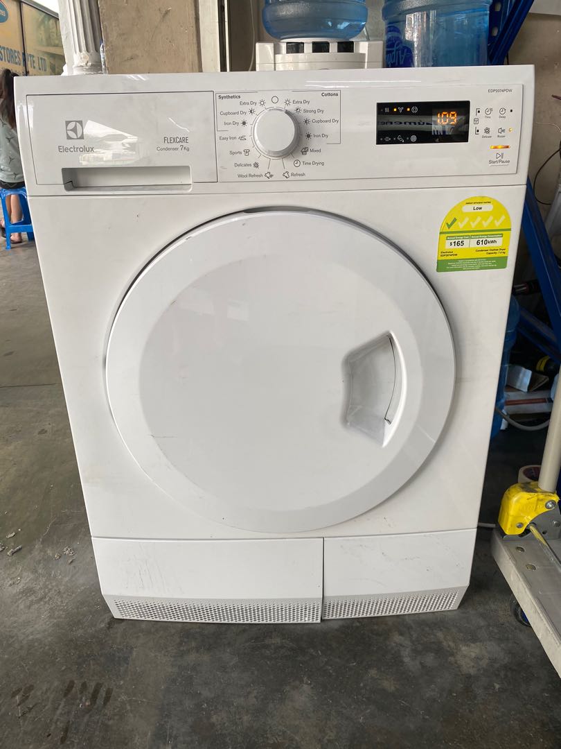 Electrolux 7KG CONDENSER DRYER, TV & Home Appliances, Washing Machines ...