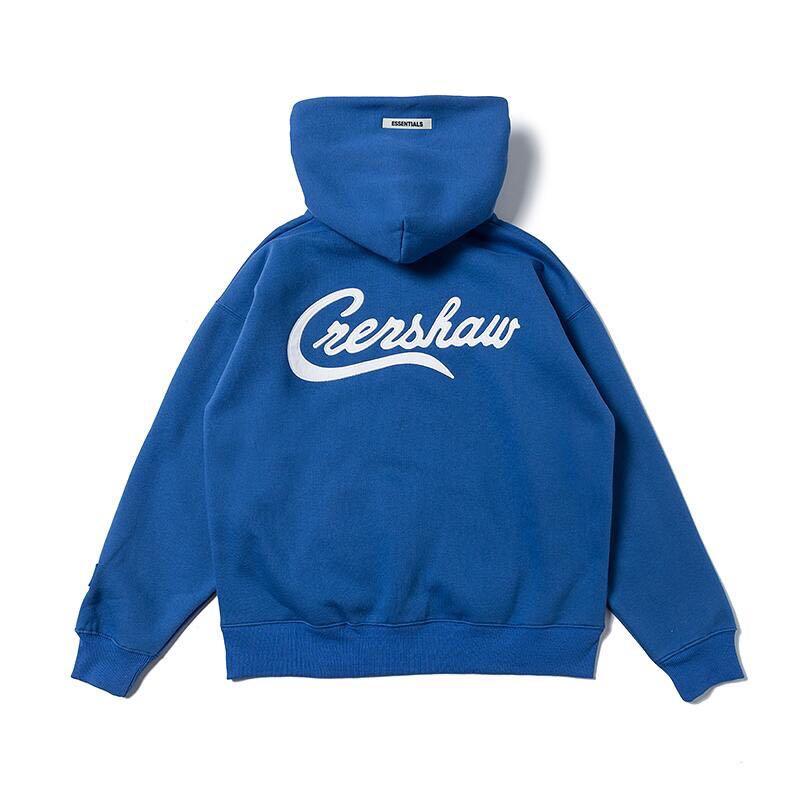 ESSENTIALS Fear of God x TMC Crenshaw Hoodie, Men's Fashion, Tops & Sets, Hoodies on Carousell