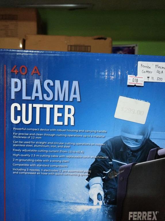 Ferrex Plasma Cutter 40A, Commercial & Industrial, Construction Tools ...