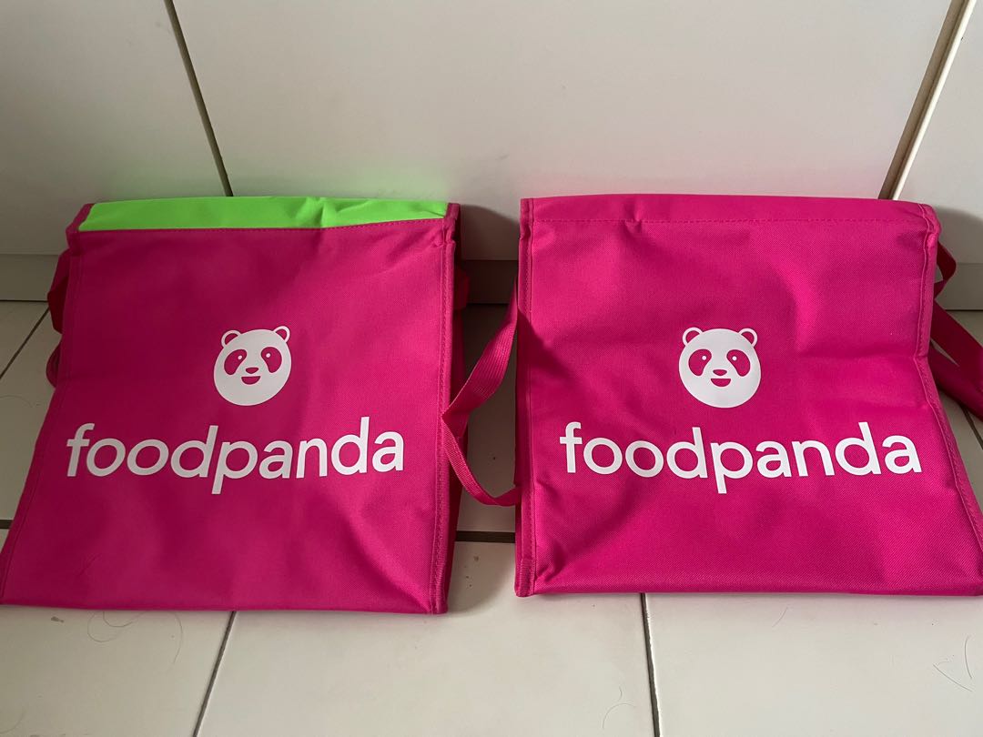 Foodpanda hand carry bag, Motorcycles, Motorcycle Accessories on Carousell