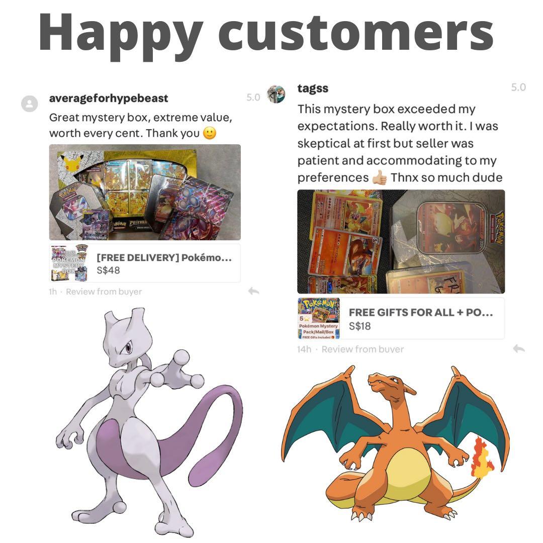 FREE GIFTS FOR ALL + POKEMON MYSTERY PACK - Fusion Strike, Evolving ...