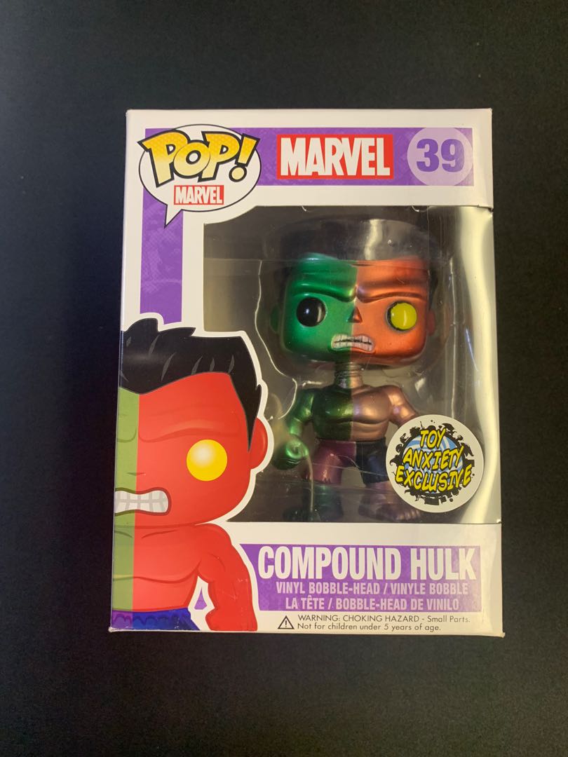 Funko Pop - Metallic Compound Hulk, Hobbies & Toys, Toys & Games on ...