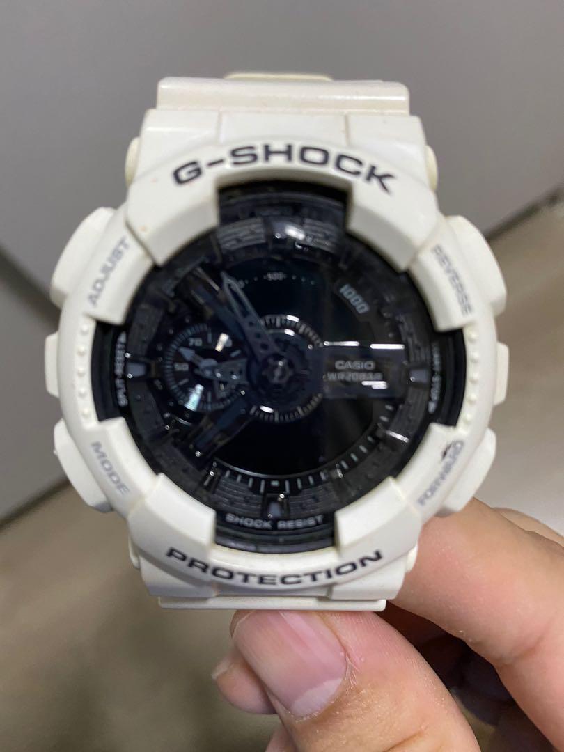 G- Shock white watch, Men's Fashion, Watches & Accessories, Watches on ...