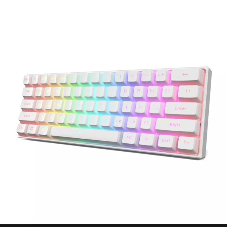 Gamakay MK61 Type-C NKRO Hot Swapple Wired Mechanical Keyboard RGB ...