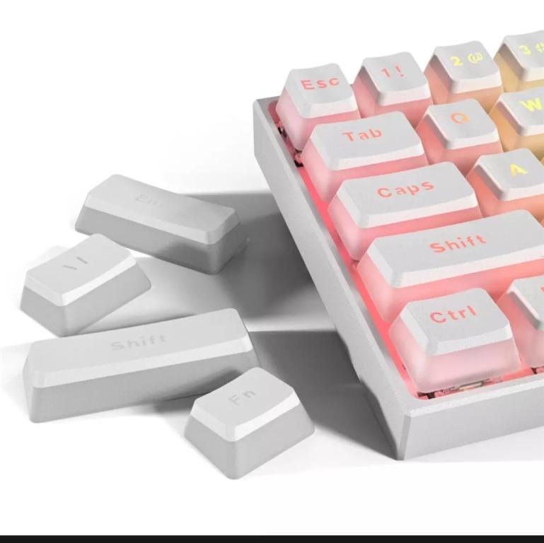 Gamakay MK61 Type-C NKRO Hot Swapple Wired Mechanical Keyboard RGB ...