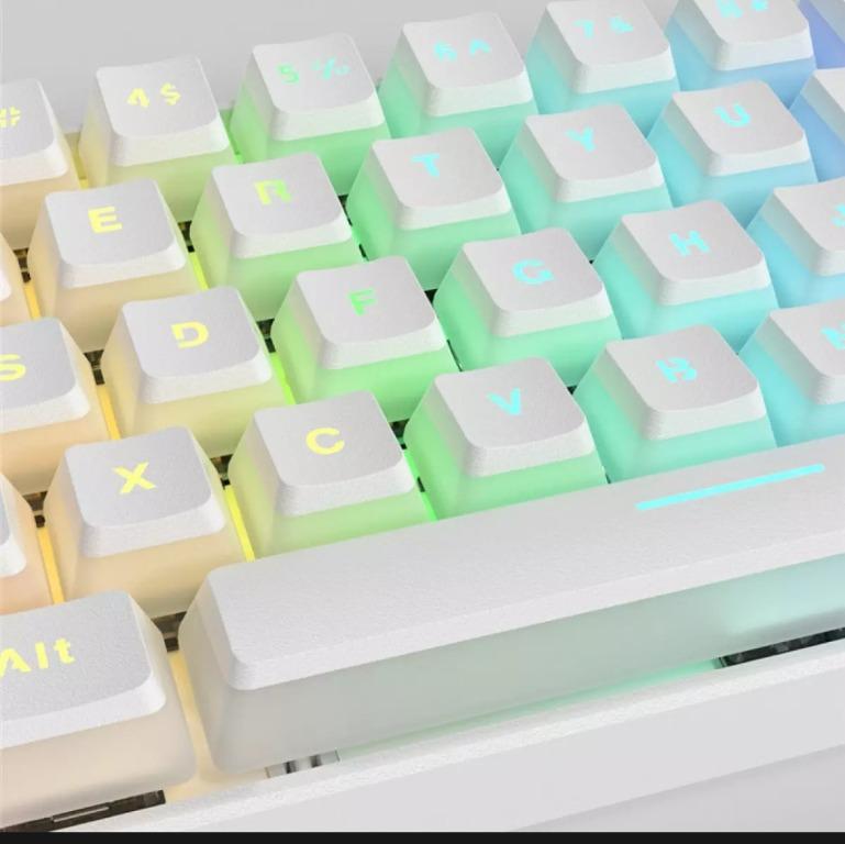 Gamakay MK61 Type-C NKRO Hot Swapple Wired Mechanical Keyboard RGB ...