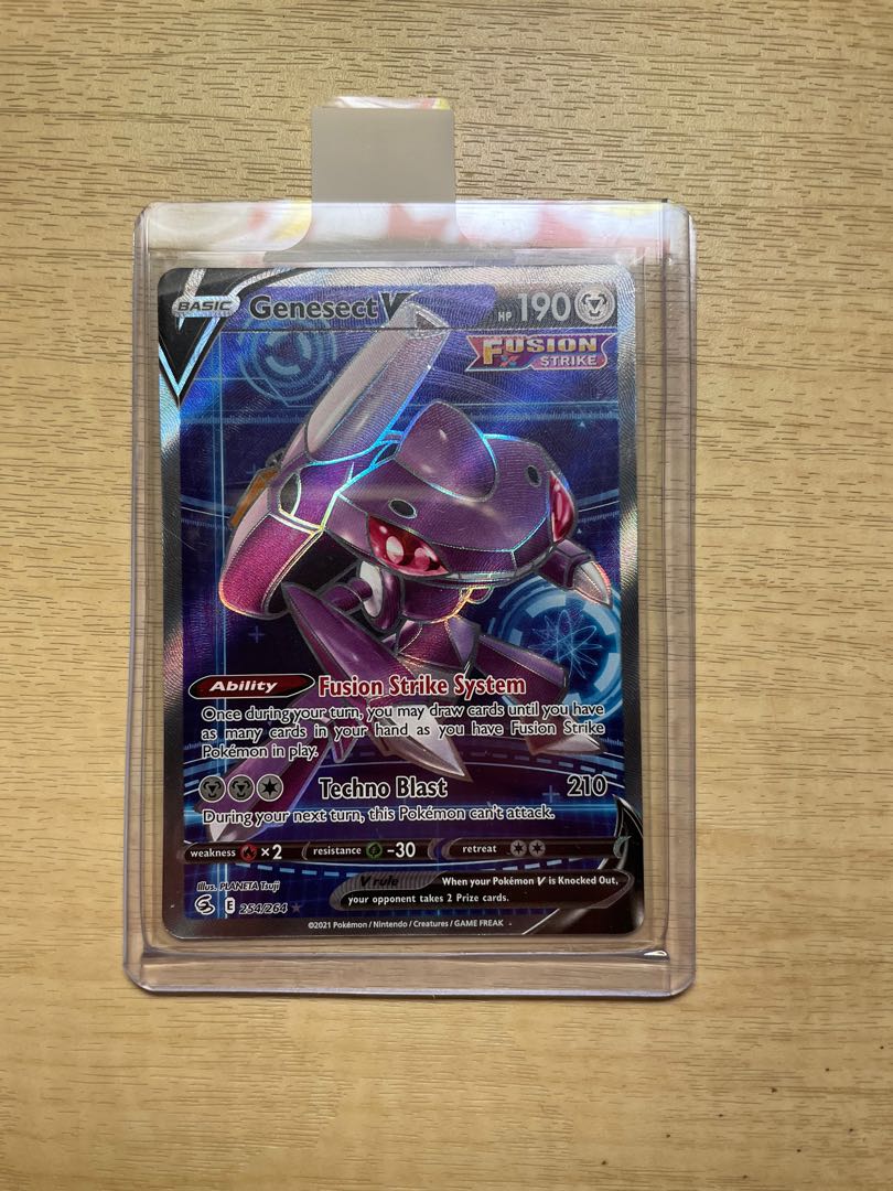 Genesect V full art, Hobbies & Toys, Toys & Games on Carousell
