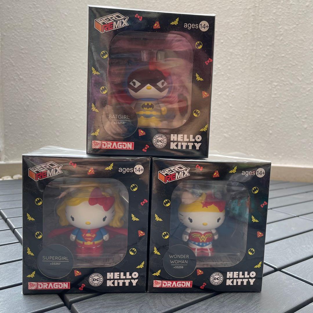 Hero Remix - Hello Kitty x DC Comics Series 1, Hobbies & Toys, Toys ...