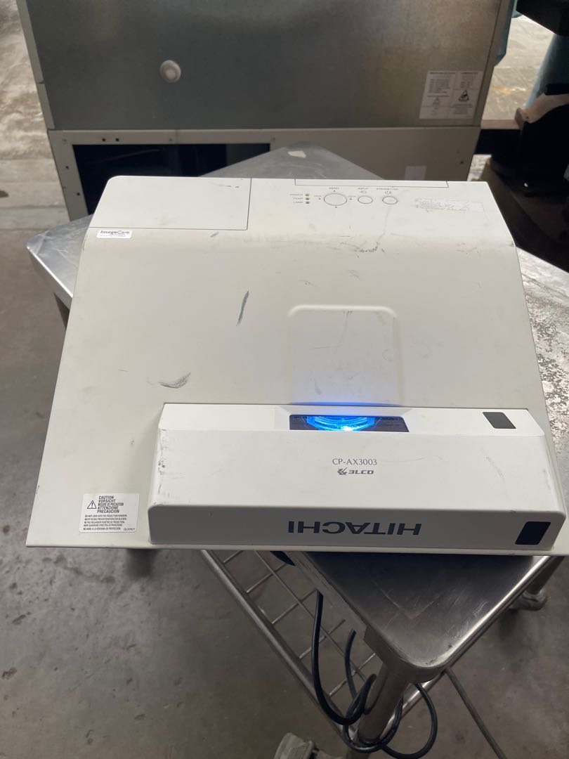 Hitachi CP-AX3003 short throw Projecter, TV & Home Appliances, TV ...